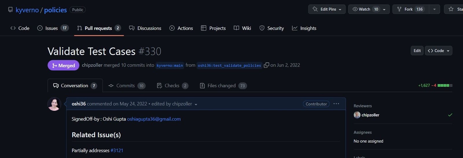 Applying for and working on LFX Mentorship at CNCF Kyverno Project: A first-person perspective